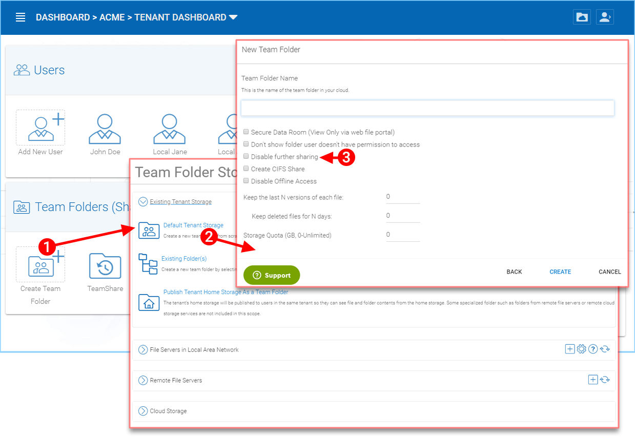 Sharing — Web Portal User Guide 9.6.5474.41340 documentation