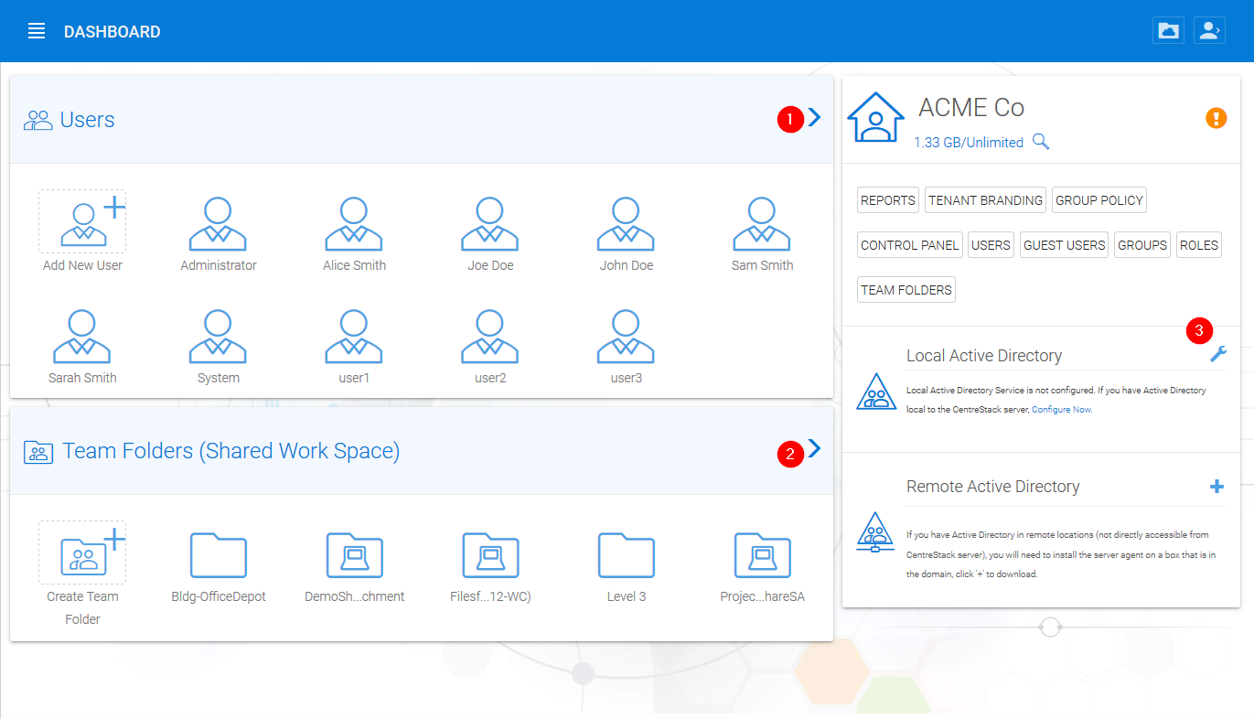 Users and Files — Web Portal User Guide 9.6.5474.41340 documentation